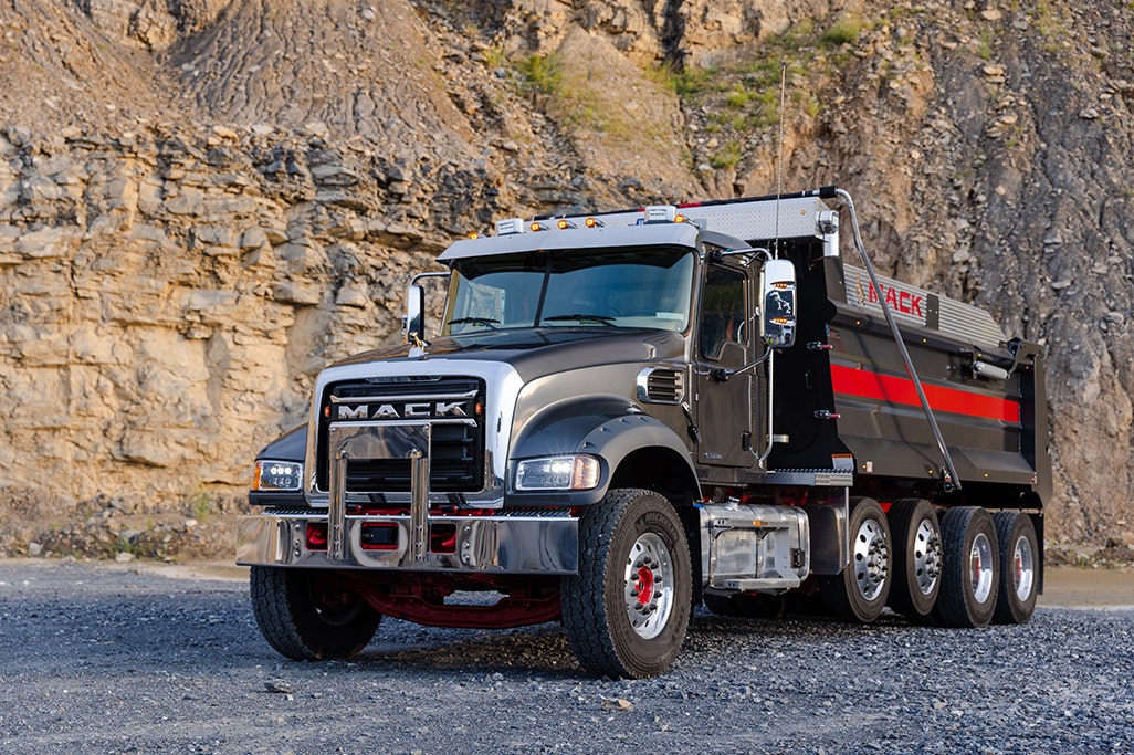 Mack Granite Has a Clearer View of Whats Ahead | Mack Trucks