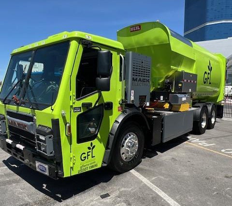 Mack® LR Electric Now has Fully Electric Heil RevAMP Option