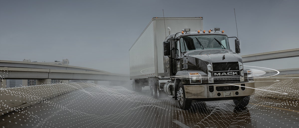 Mack Trucks advanced safety systems keep truckers safe